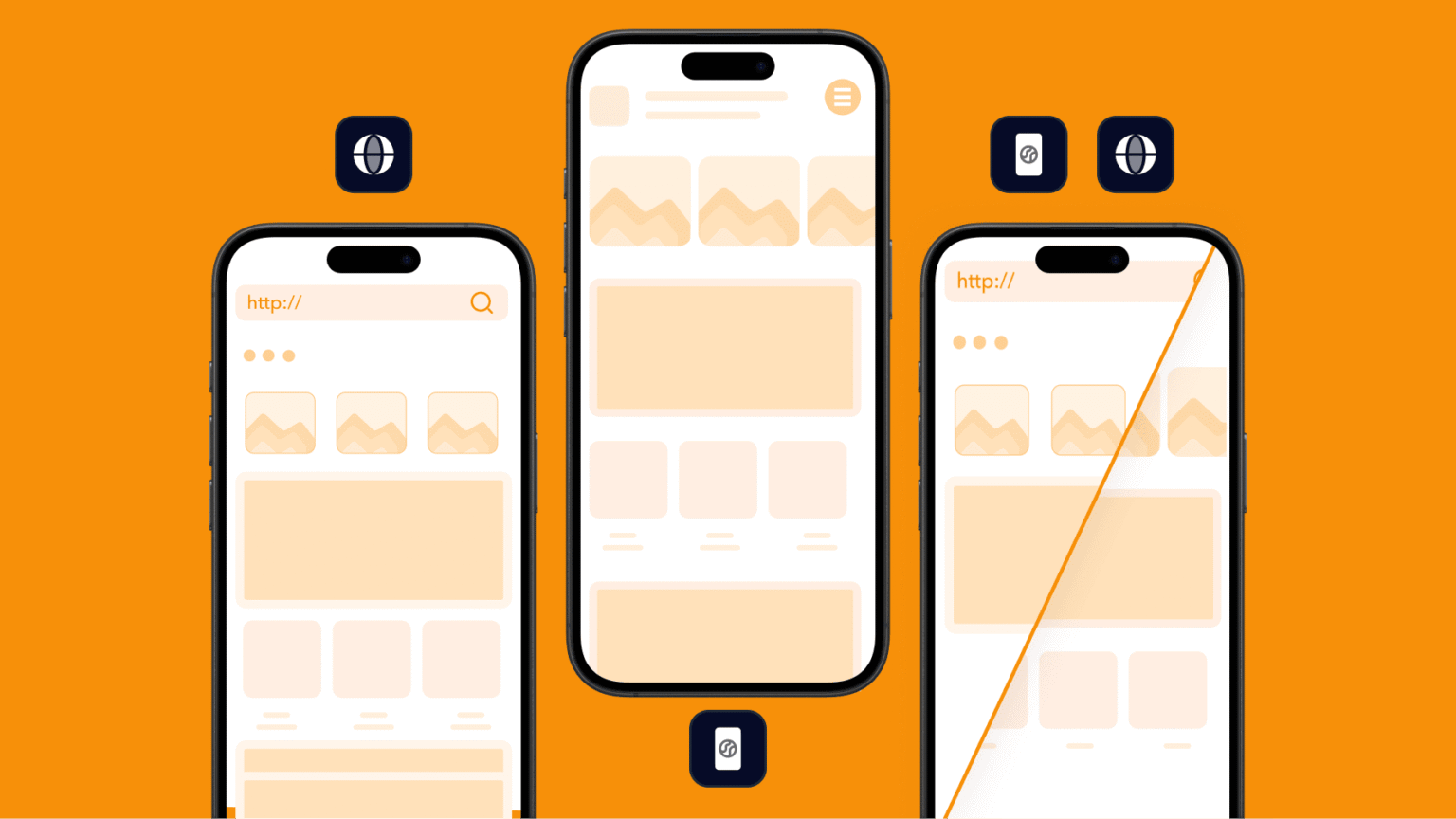 Types of mobile apps: native vs web vs hybrid app types